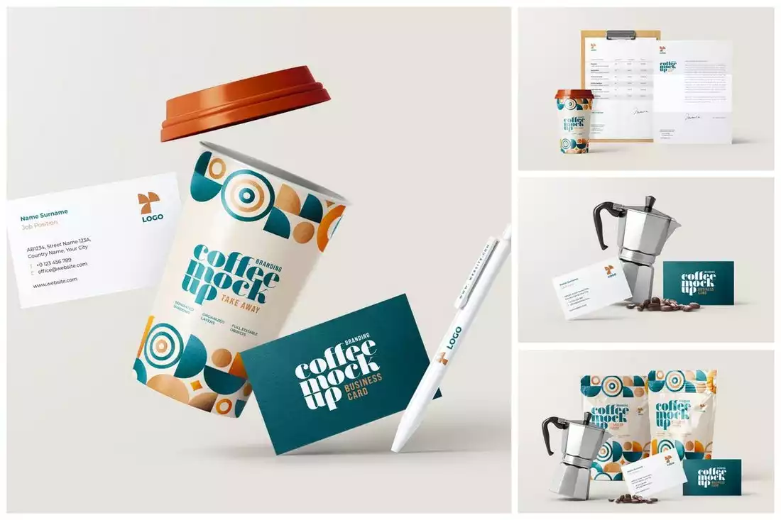 Coffee Branding Mockup Set | Design Shack