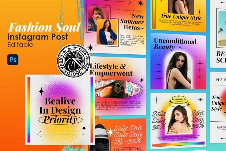 70+ Best Instagram Post & Story Templates 2024 | Design Shack