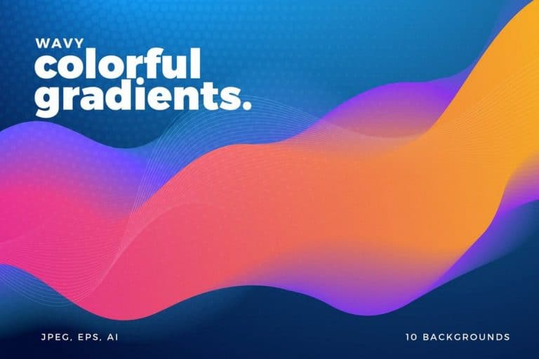 30+ Wavy Backgrounds & Textures | Design Shack