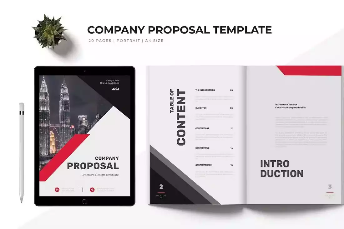 Company Proposal & Business Plan Word Template | Design Shack