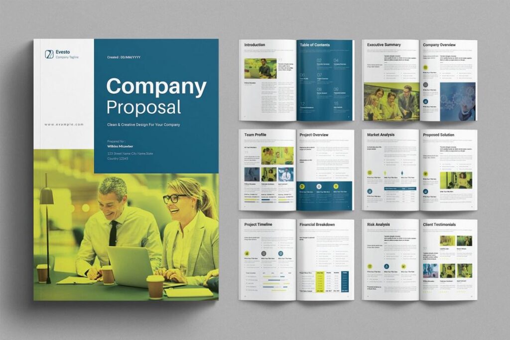 40+ Best Business Proposal Templates (With Creative Designs) - Shack Design