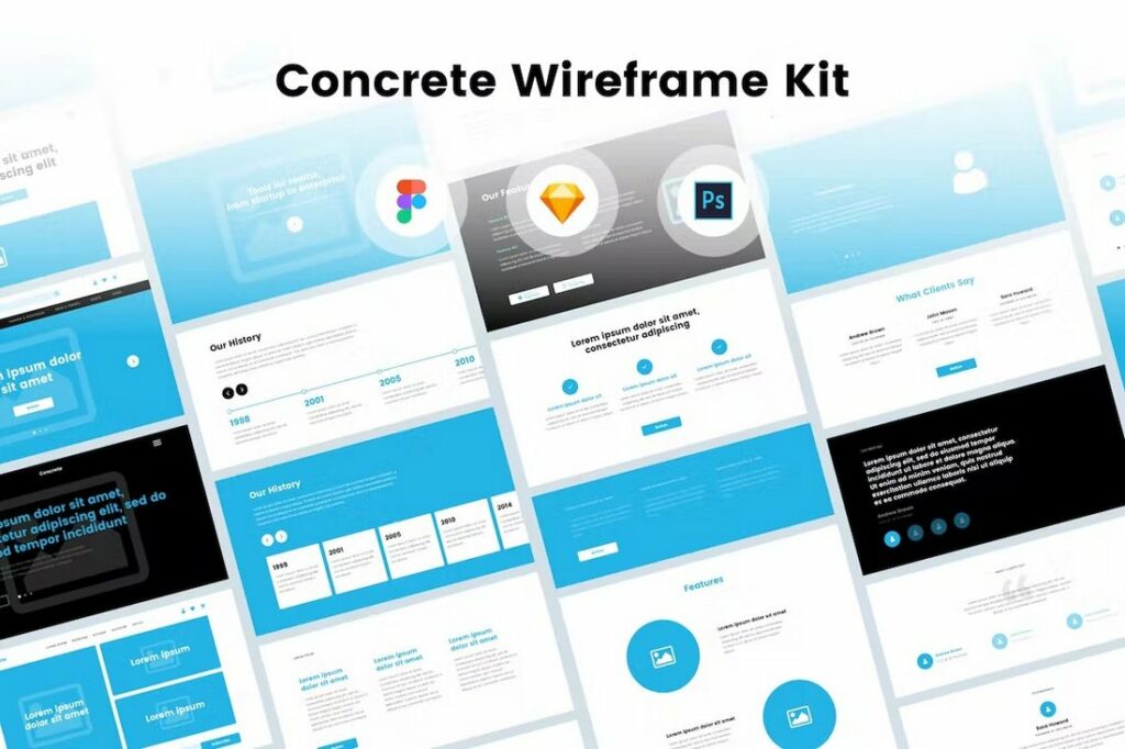 25+ Figma Wireframe Templates (UI, Mobile, Dashboard & More) | Design Shack