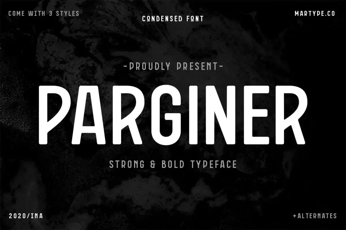Parginer Condensed Sans | Design Shack