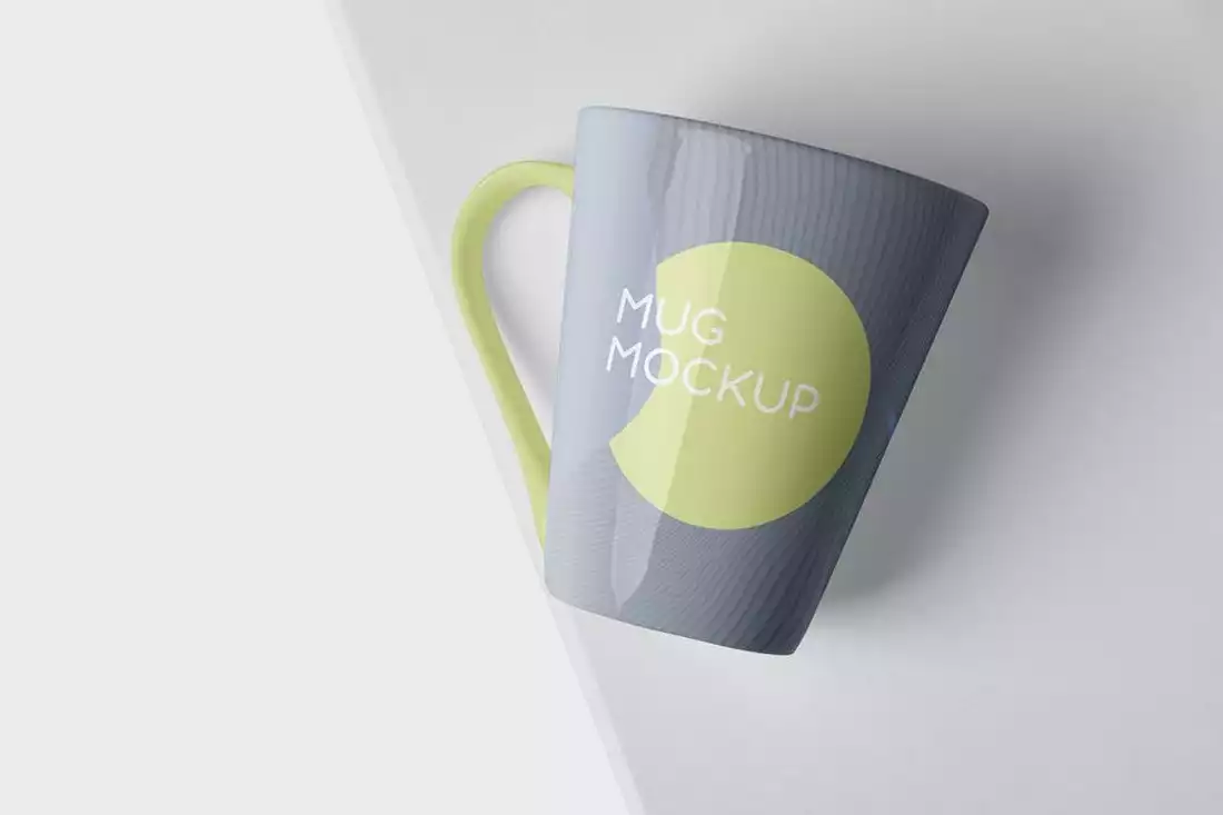 Cone Shaped Mug Mockup Template | Design Shack