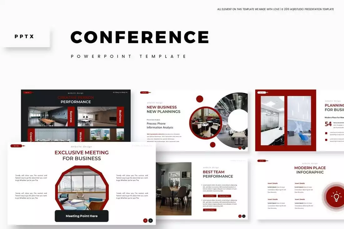 Conference Clean PowerPoint Template | Design Shack