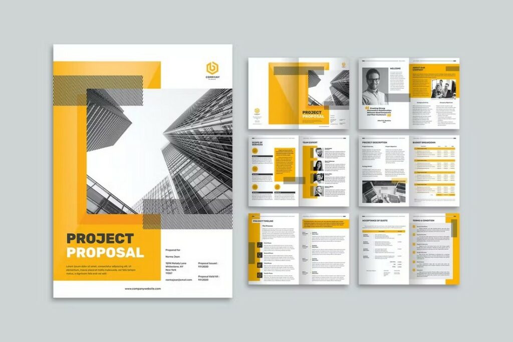 20+ Best Business Proposal Templates (With Creative Designs) - Shack Design