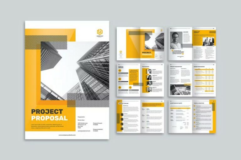 20+ Template Proposal Bisnis Terbaik (Dengan Desain Kreatif) - desainae.com