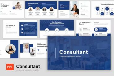 20+ Best Consulting + Management PowerPoint Templates | Design Shack