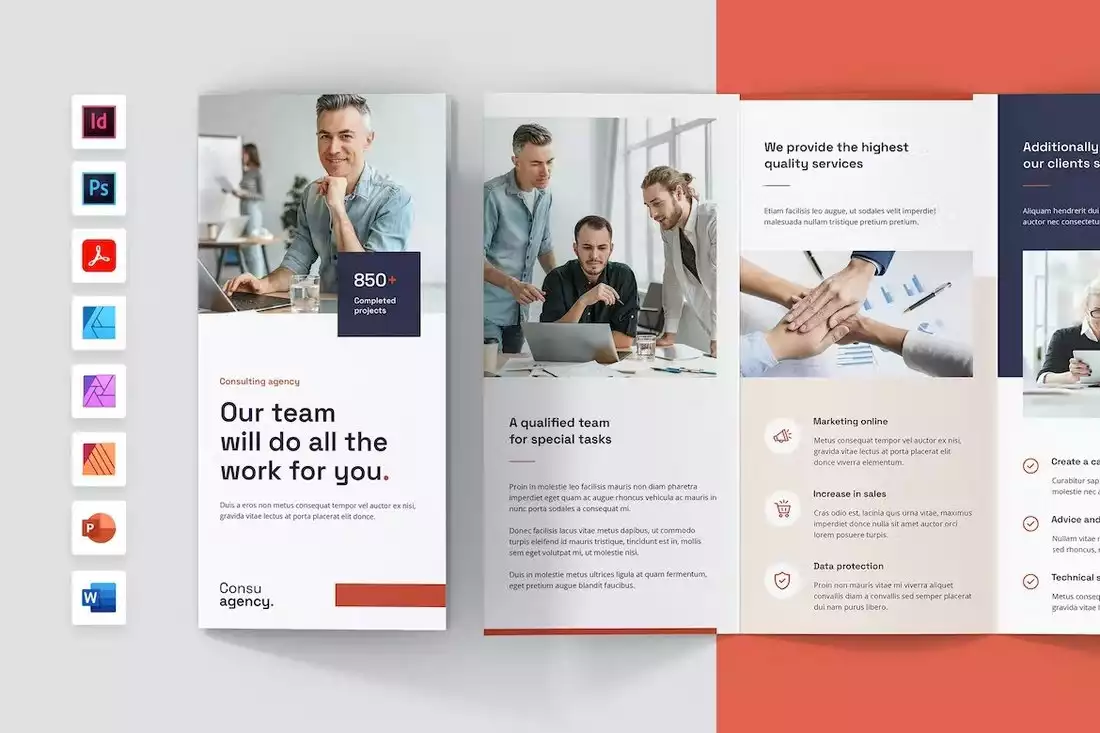 Consulting Agency Brochure Template | Design Shack