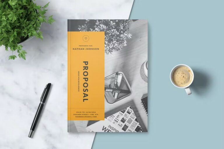20+ Template Proposal Bisnis Terbaik (Dengan Desain Kreatif) - desainae.com