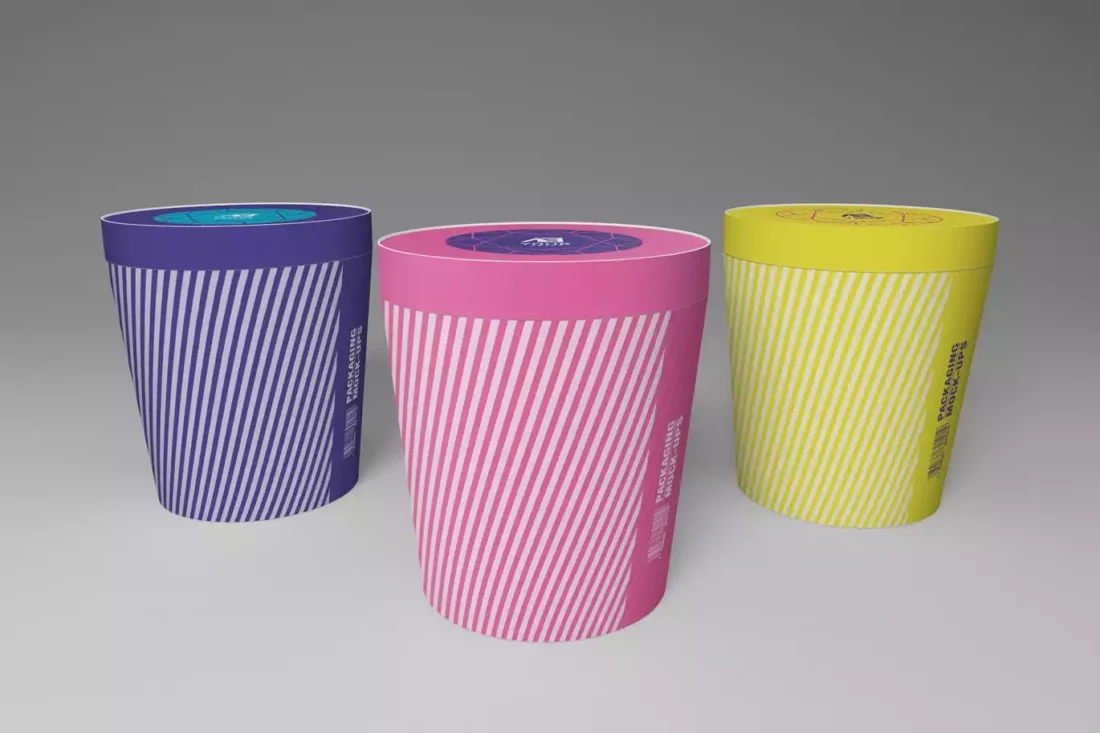 Container Packaging Mockups | Design Shack