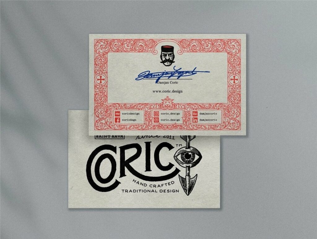 20+ Examples of Stylish Business Card Designs (+ Templates) | Design Shack