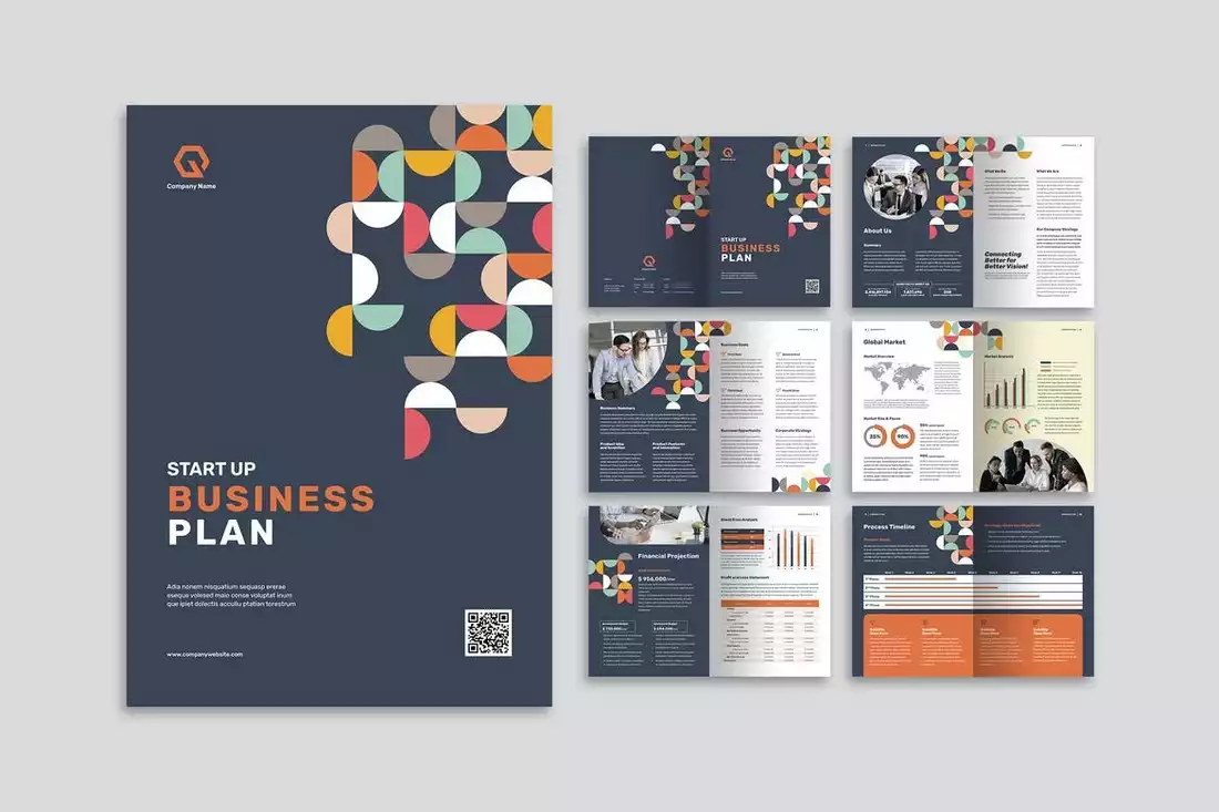 Business Plan Brochure Template | Design Shack