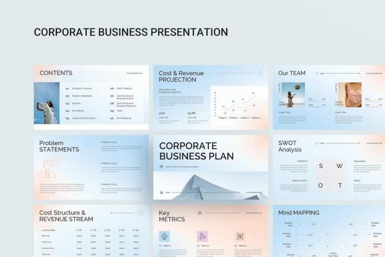 50+ Best Business & Corporate PowerPoint Templates 2023 | Design Shack