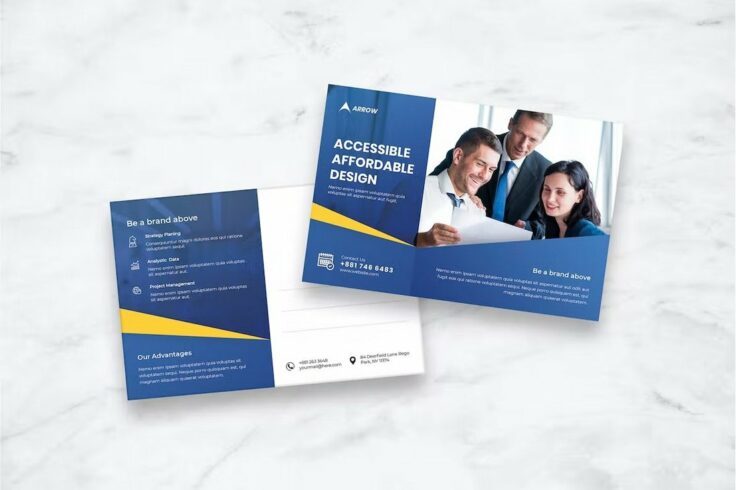 20+ Template Kartu Pos Cetak Terbaik (+ Cara Membuat Kartu Pos ...