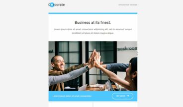 20+ Best Business Email Newsletter Templates (With Modern Responsive ...