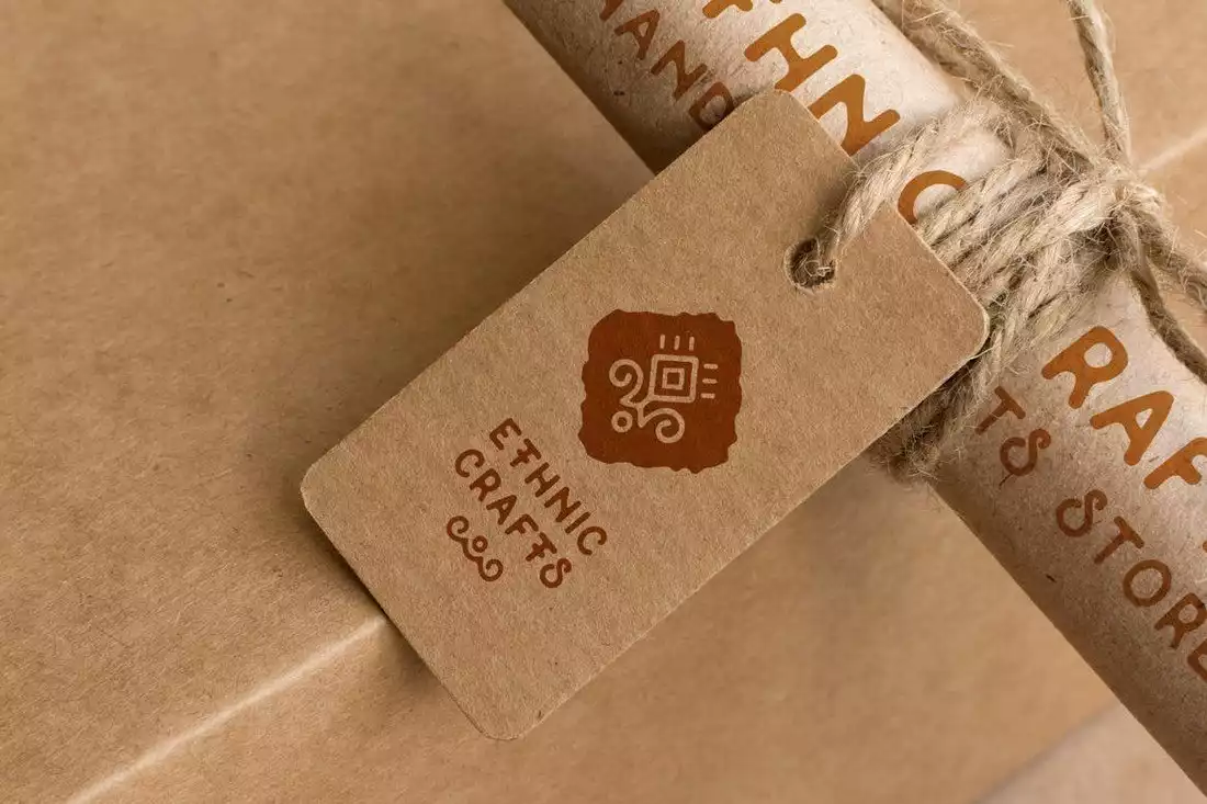 Craft and Cardboard Logo Mockup Pack | Design Shack