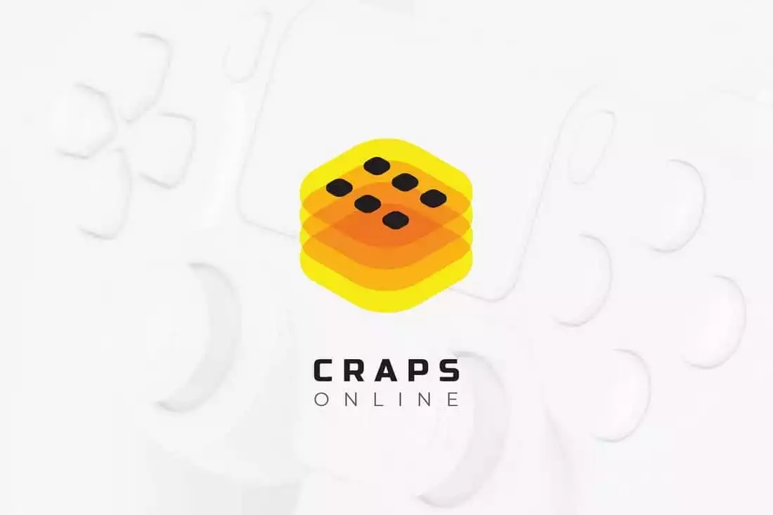 Craps Online Gaming Logo Template | Design Shack