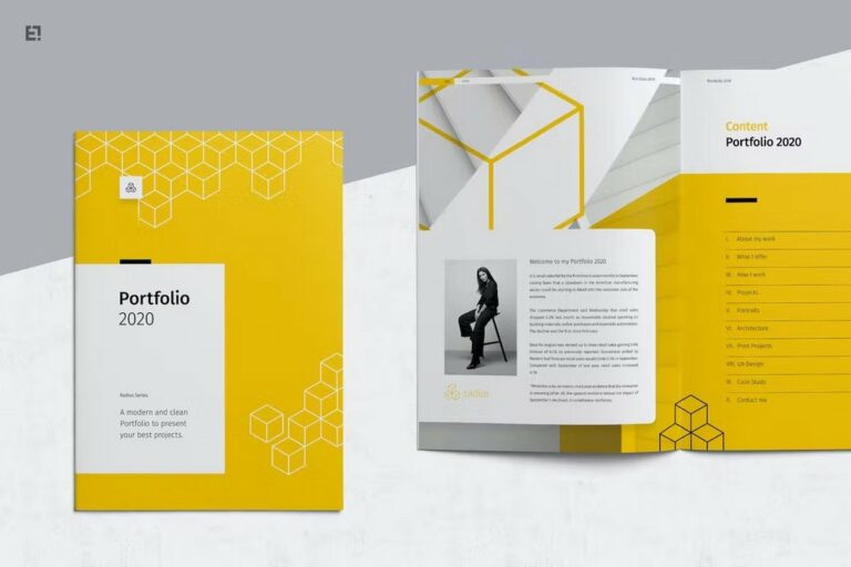 24+ Best InDesign Portfolio Templates + Examples 2025 | Design Shack