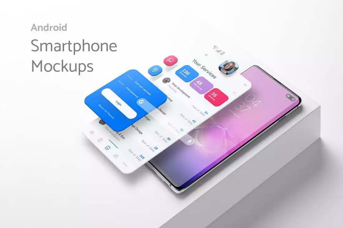 Creative Android Smartphone Mockup | Design Shack