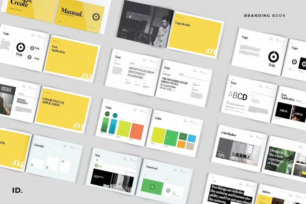 50+ Best Brand Manual & Style Guide Templates 2023 (Free + Premium ...