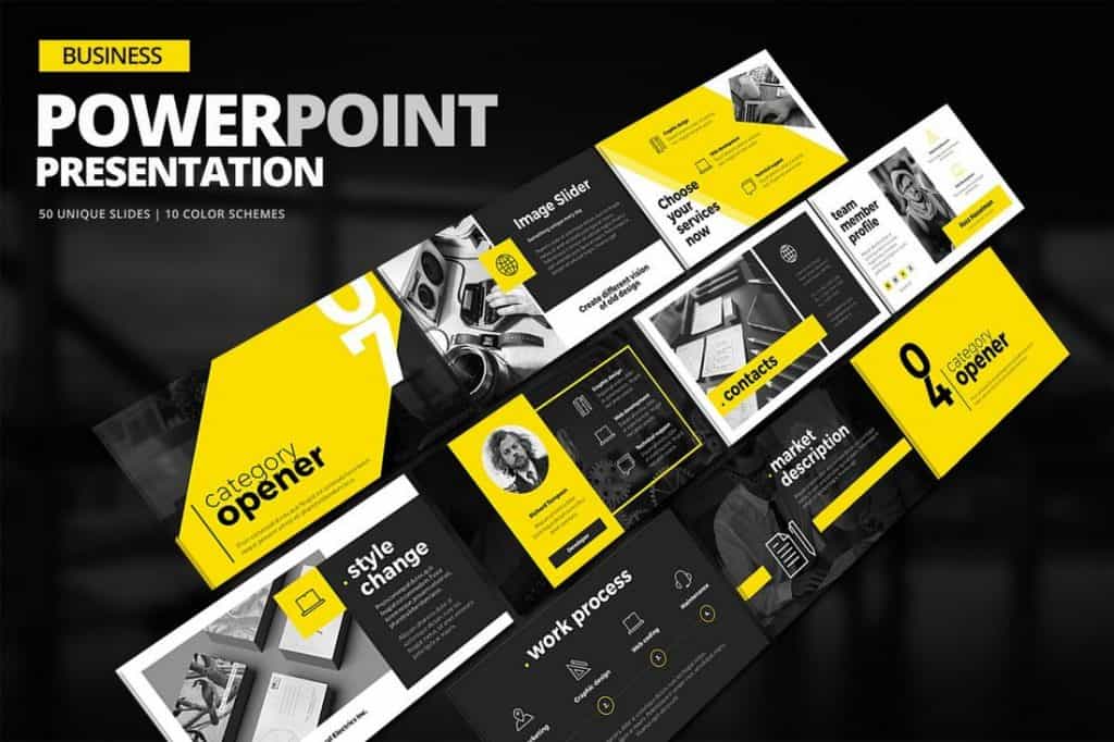 30+ Template PowerPoint Bisnis & Pemasaran 2024 - desainae.com