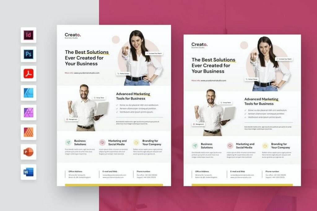 25+ Best PowerPoint Flyer Templates (+ PPT Flyer Tips) | Design Shack