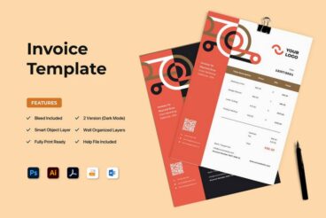 25+ Best Invoice Templates for Word (Free & Pro) 2024 | Design Shack