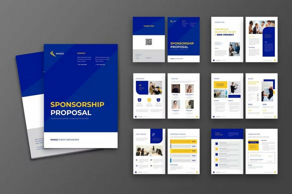 20+ Event & Sponsorship Proposal Templates | Design Shack
