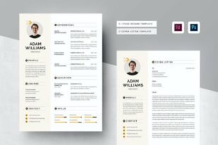 30+ Best InDesign Resume Templates (INDD CV Templates) | Design Shack