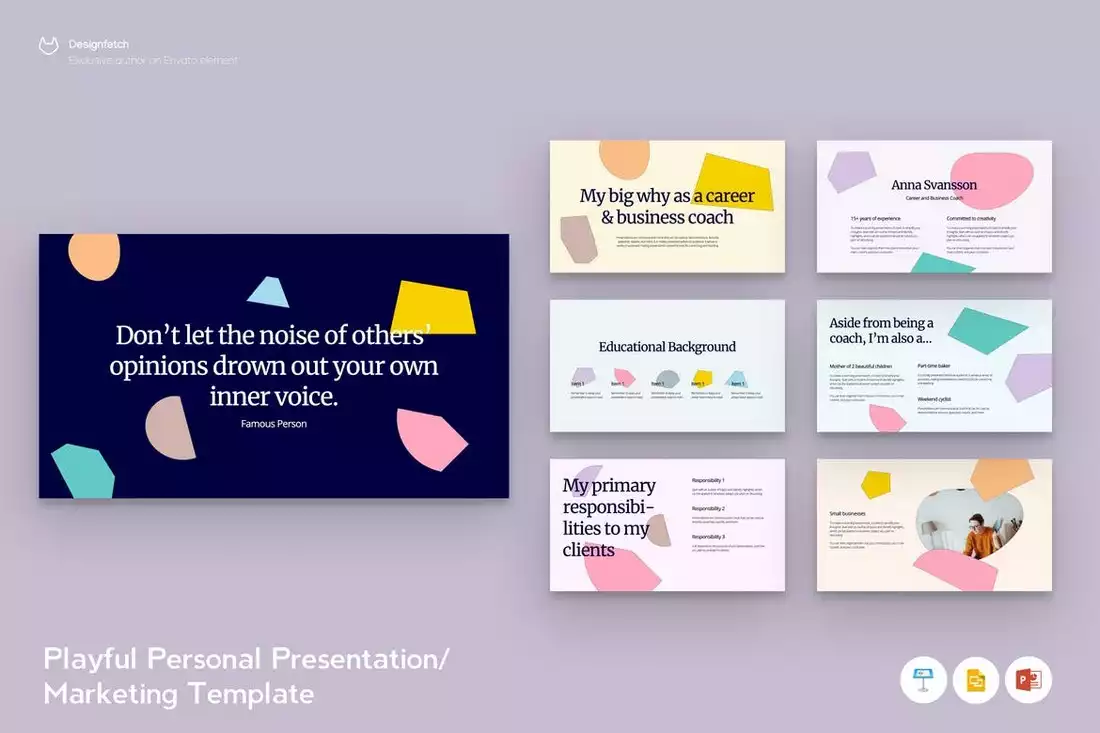 Creative Marketing Presentation Template | Design Shack