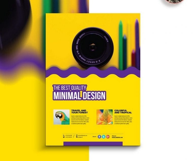 30+ Template Poster Gratis Terbaik (Illustrator & Photoshop) 2024 ...