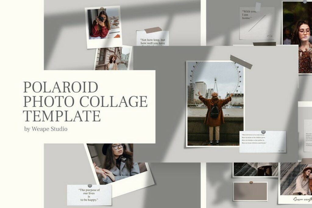 20+ Best Photo Collage Templates for Photoshop | Design Shack
