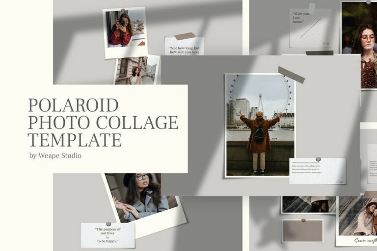 20+ Best Photo Collage Templates for Photoshop | Design Shack