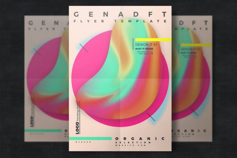 10 Minimal Poster Design Examples (+10 Templates) | Design Shack