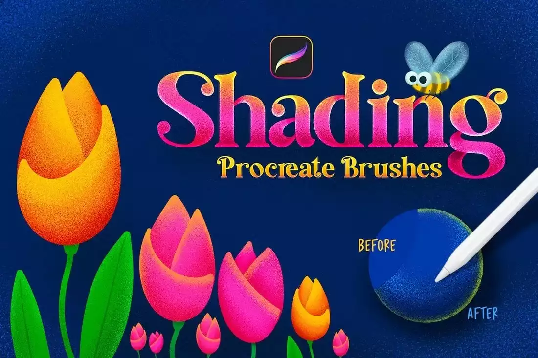 Creative Shading Procreate Brushes | Design Shack