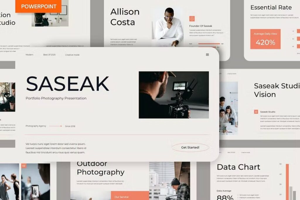 50+ Best PowerPoint Portfolio Templates 2024 | Design Shack