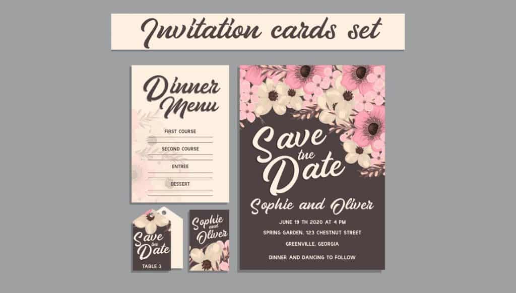 20+ Best Free Invitation Templates | Design Shack