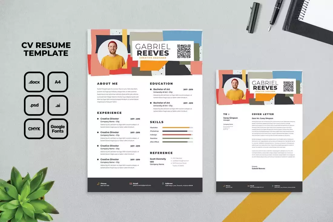 Creative Word Resume Template | Design Shack
