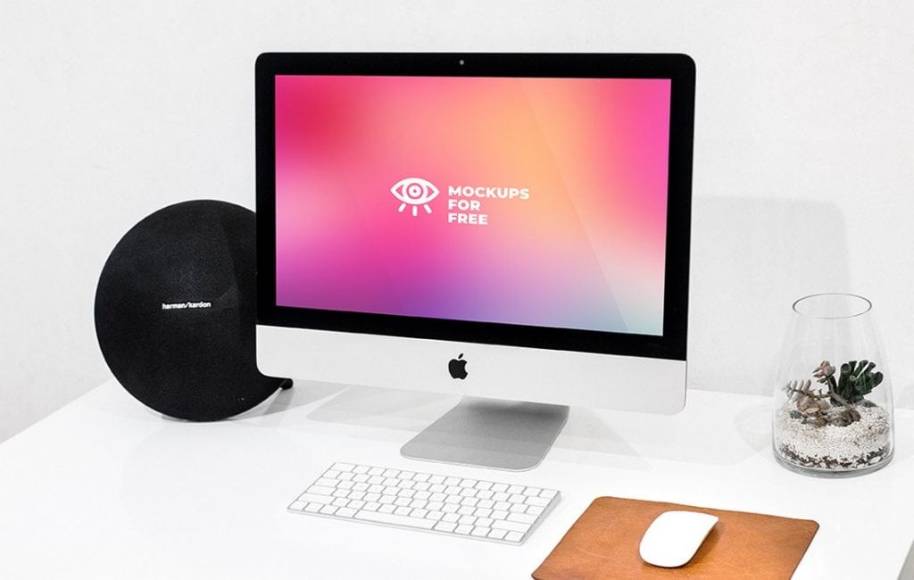 55+ iMac Mockup PSDs, Photos & Vectors 2023 | Design Shack