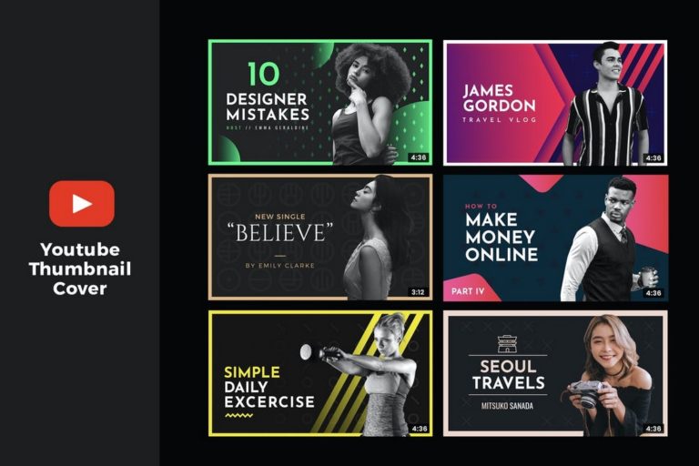 30 Best YouTube Thumbnail Templates In 2021 Shack Design