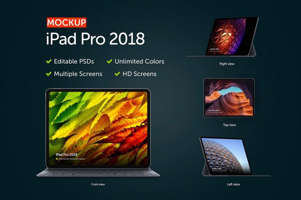 50+ iPad Mockup PSD & PNG Templates | Yes Web Designs