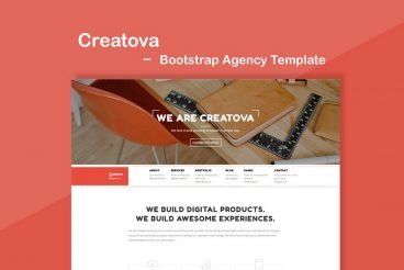 20+ Minimal Bootstrap Templates | Design Shack