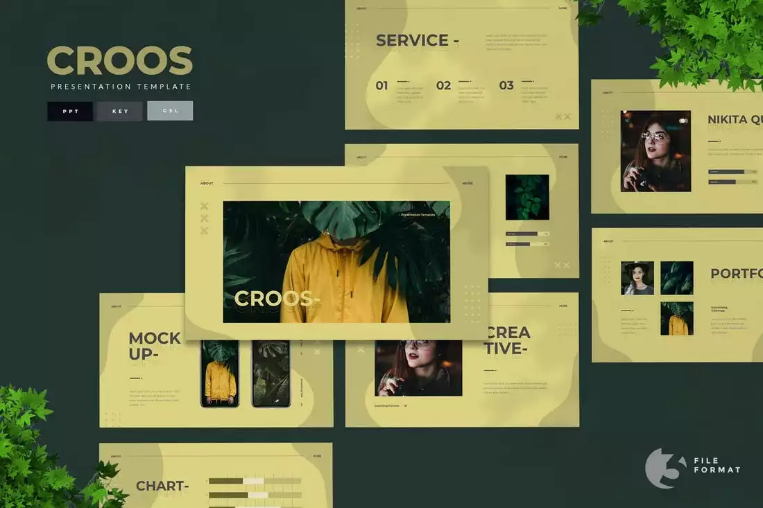 Croos Creative PowerPoint Presentation Template | Design Shack