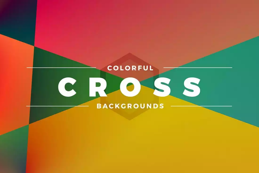Cross Colorful Backgrounds | Design Shack