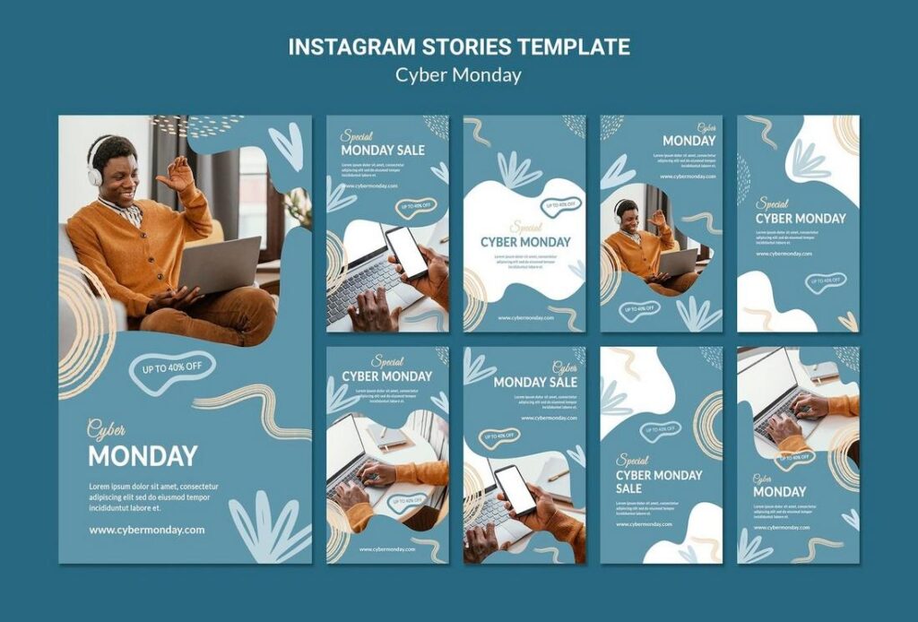 35+ Best Free Instagram Story Templates 2025 - Shack Design
