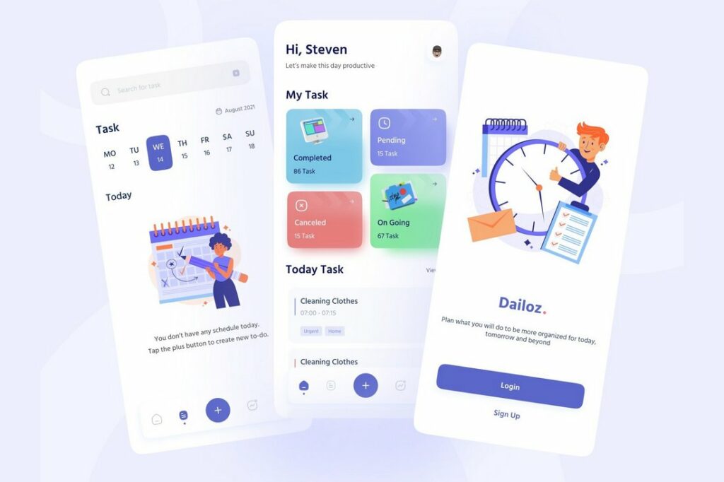 55+ Best Sketch iOS App Templates 2024 | Design Shack