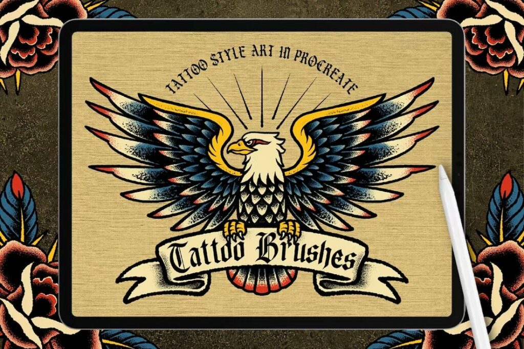 20+ Procreate Tattoo Brushes | Design Shack