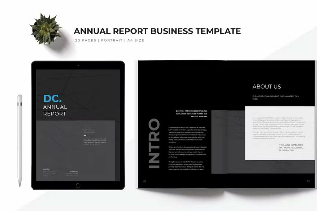 60+ Annual Report Templates (Word & InDesign) 2023 | Design Shack