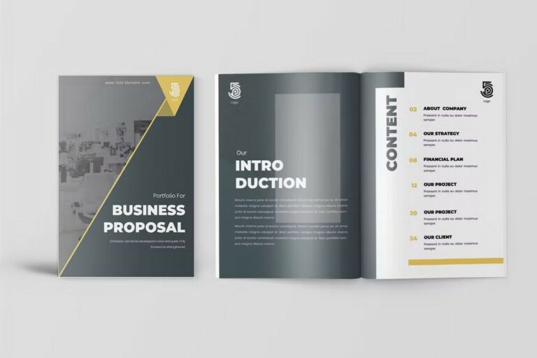 20+ Template Proposal Bisnis Terbaik (Dengan Desain Kreatif) - desainae.com